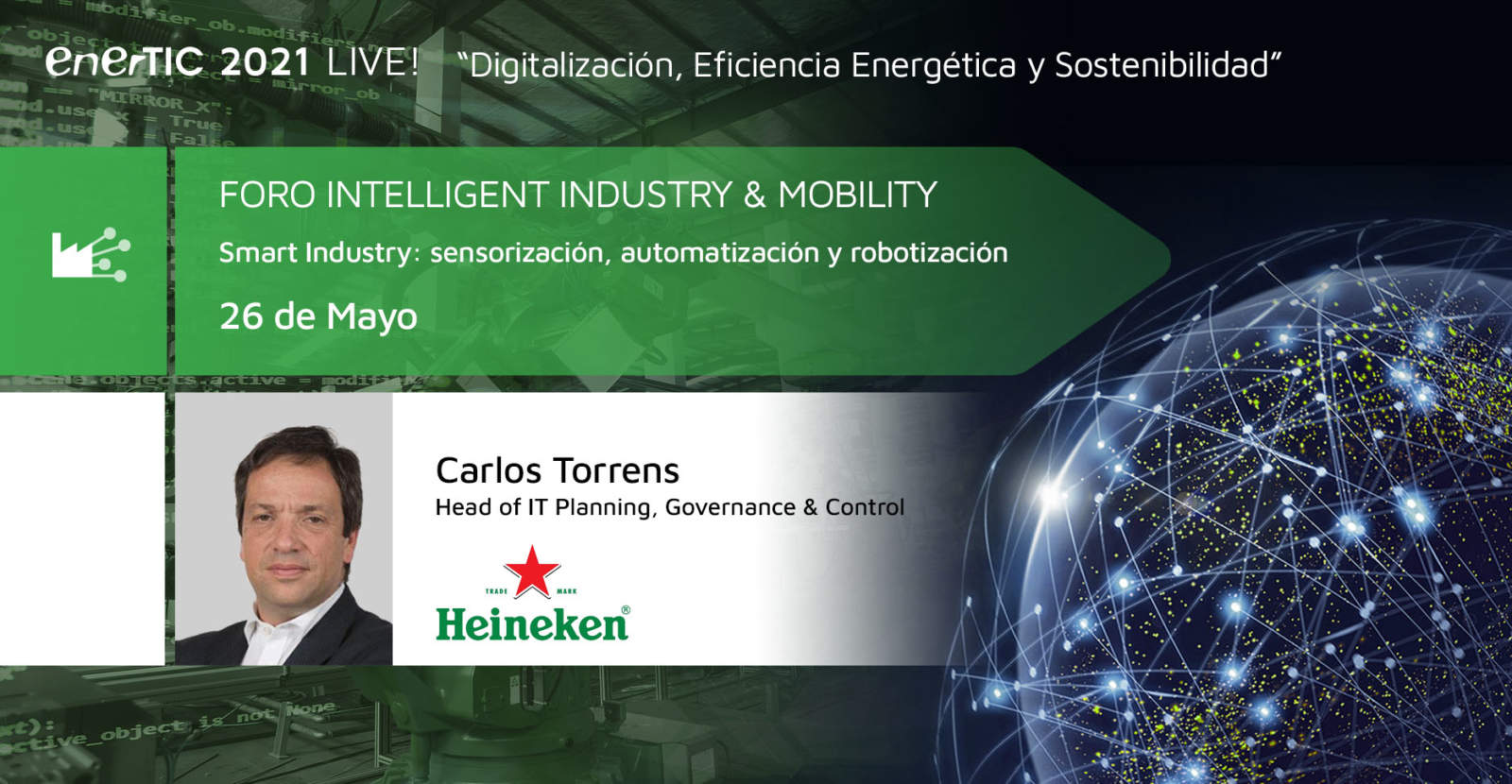 Visión y Experiencia de Heineken - Conferencia para Plataforma enerTIC.org
