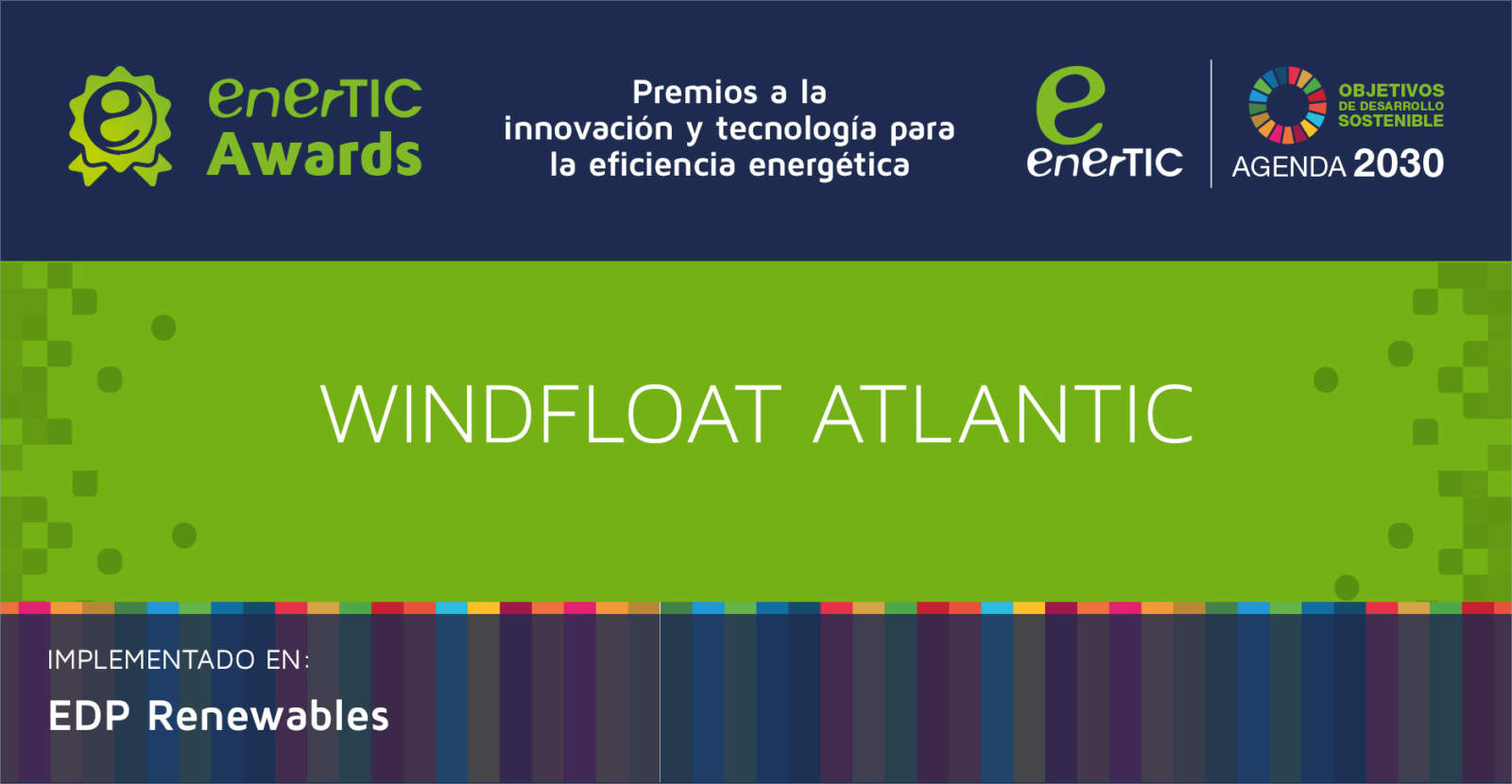 WINDFLOAT ATLANTIC en IX Edición enerTIC Awards