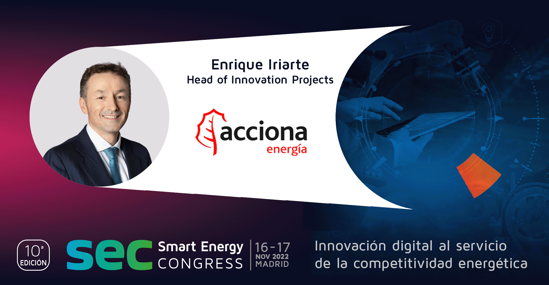 Visión y Experiencia de ACCIONA - Conferencia para Plataforma enerTIC.org