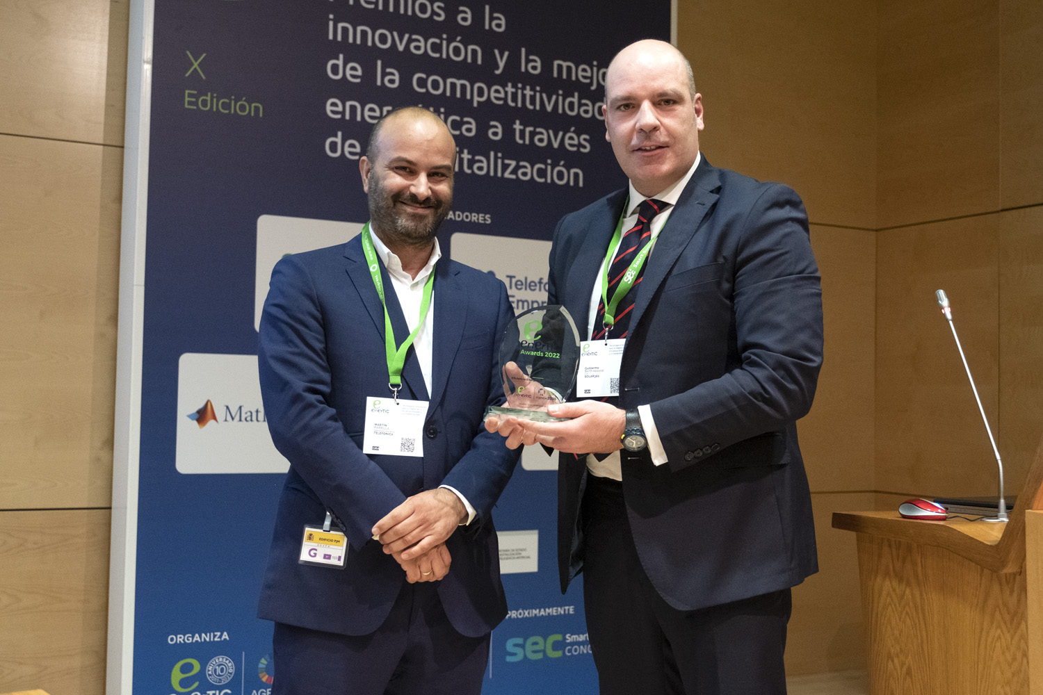 Acto Oficial Entrega Galardones enerTIC Awards 2023 - Plataforma ...