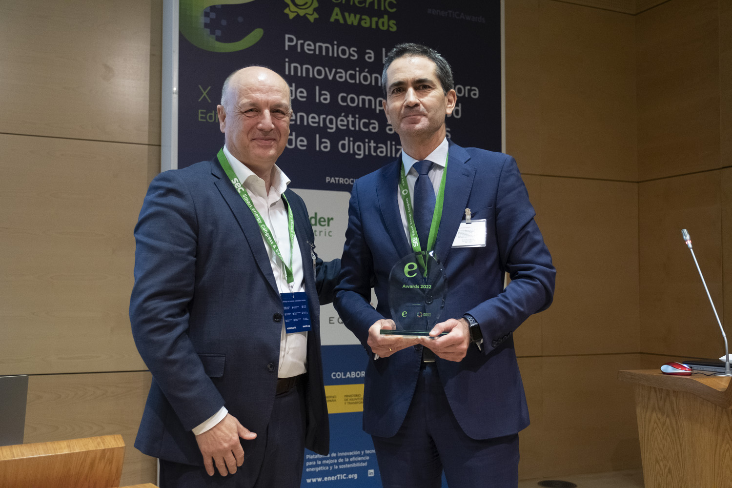 Acto Oficial Entrega Galardones enerTIC Awards 2023 - Plataforma ...