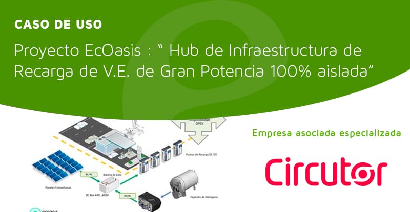Proyecto EcOasis : “ Hub de Infraestructura de Recarga de V.E. de Gran Potencia 100% aislada ...