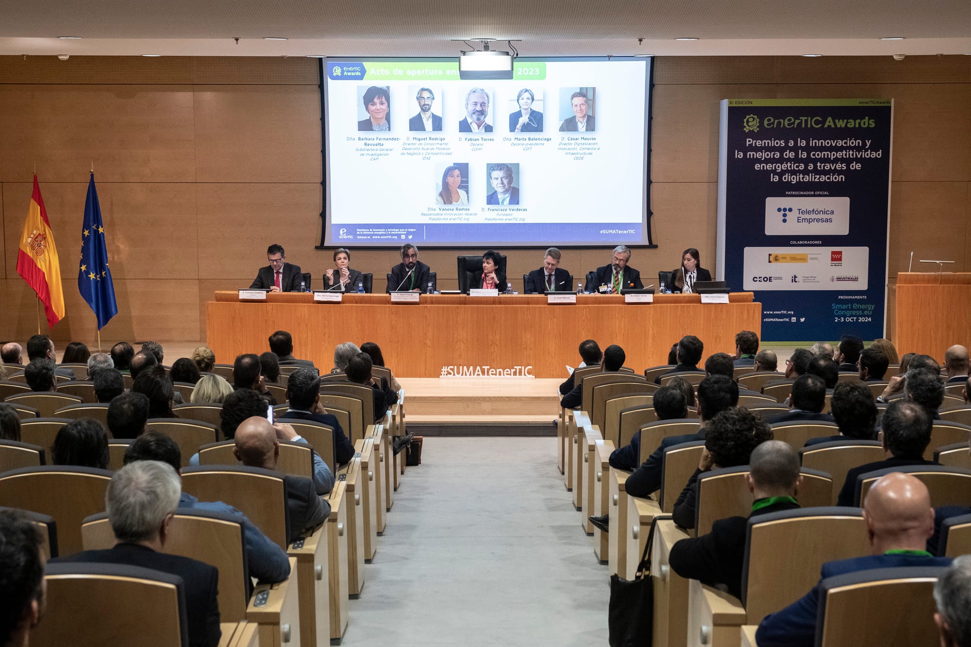 Acto Oficial Entrega Galardones enerTIC Awards 2023 - Plataforma ...