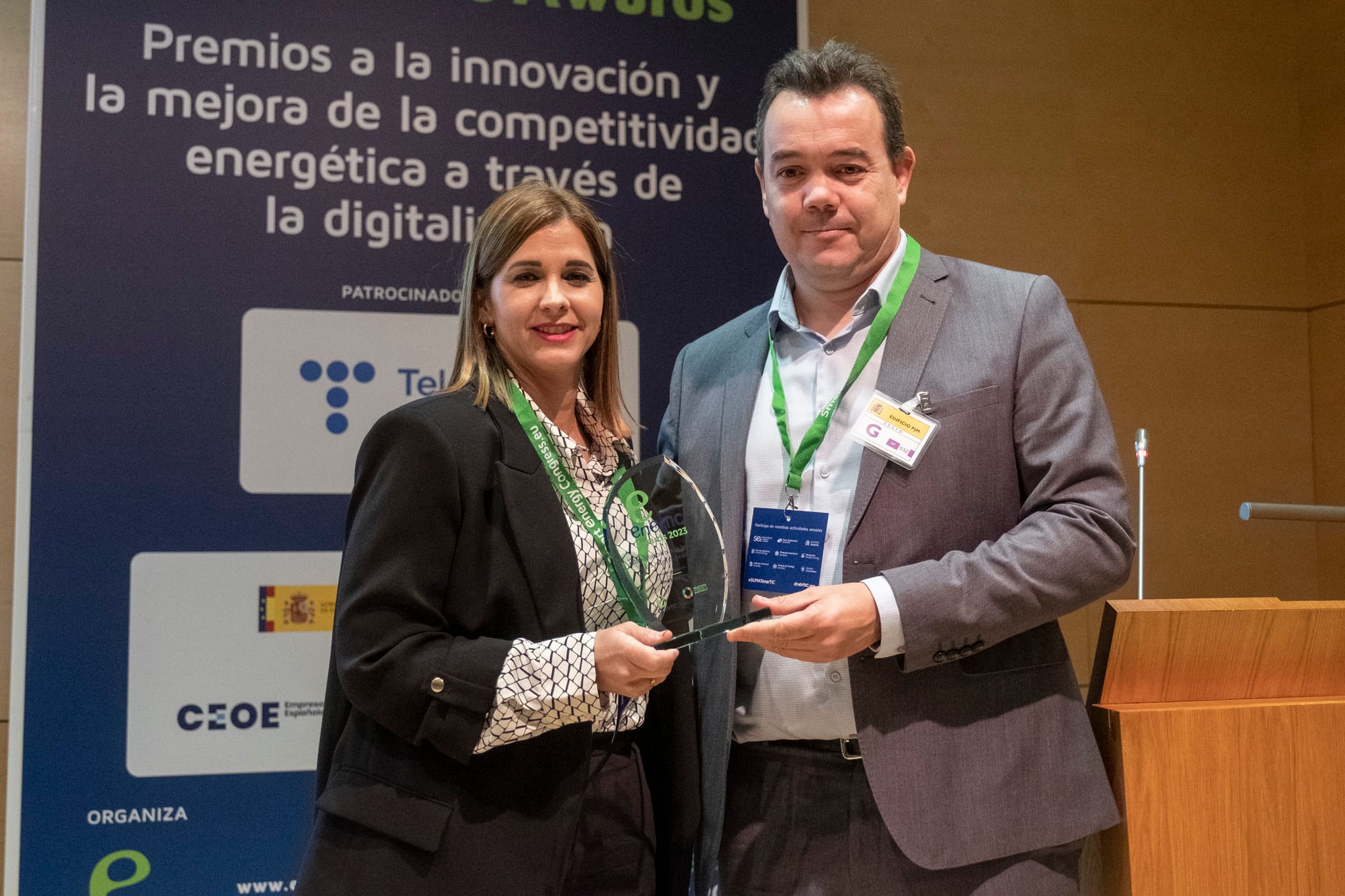 Acto Oficial Entrega Galardones enerTIC Awards 2023 - Plataforma ...