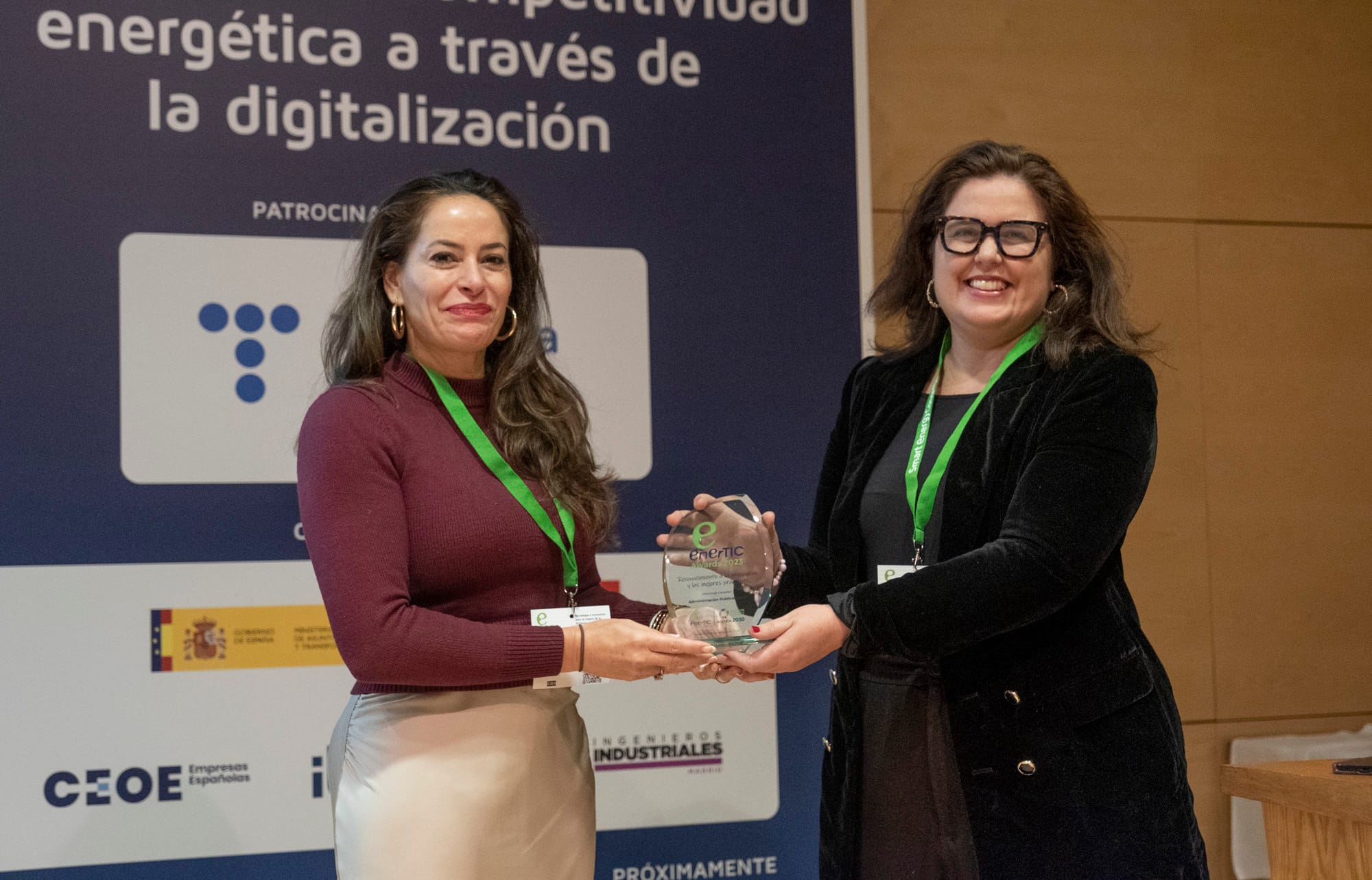 Acto Oficial Entrega Galardones enerTIC Awards 2023 - Plataforma ...
