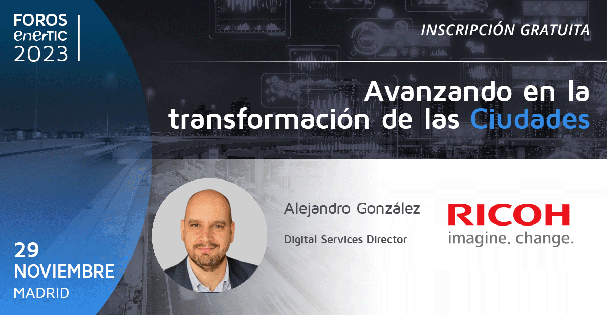 Tendencias de Ricoh - Conferencia para Plataforma enerTIC.org