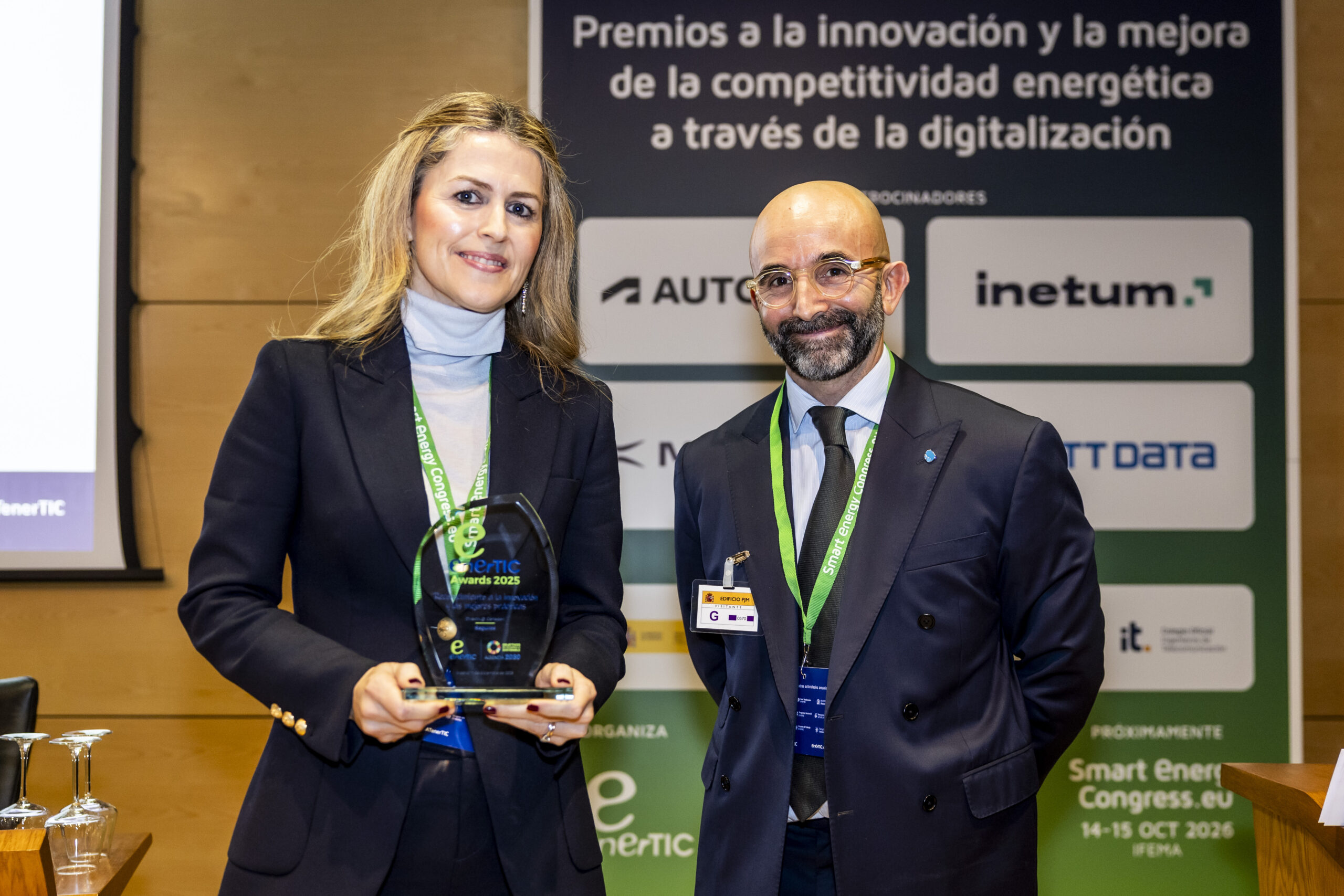 Acto Oficial Entrega Galardones enerTIC Awards 2025 - Plataforma ...